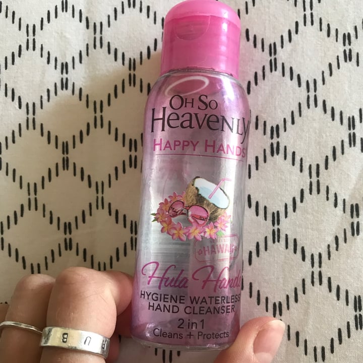 Oh So Heavenly 2 in 1 hygiene waterless hand sanitizer Review | abillion