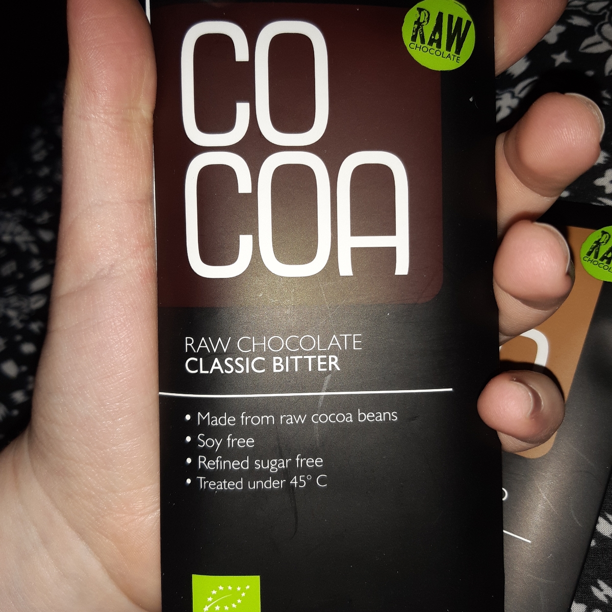 Raw Chocolate Classic Bitter 70% from Cocoa organic raw chocolate ...