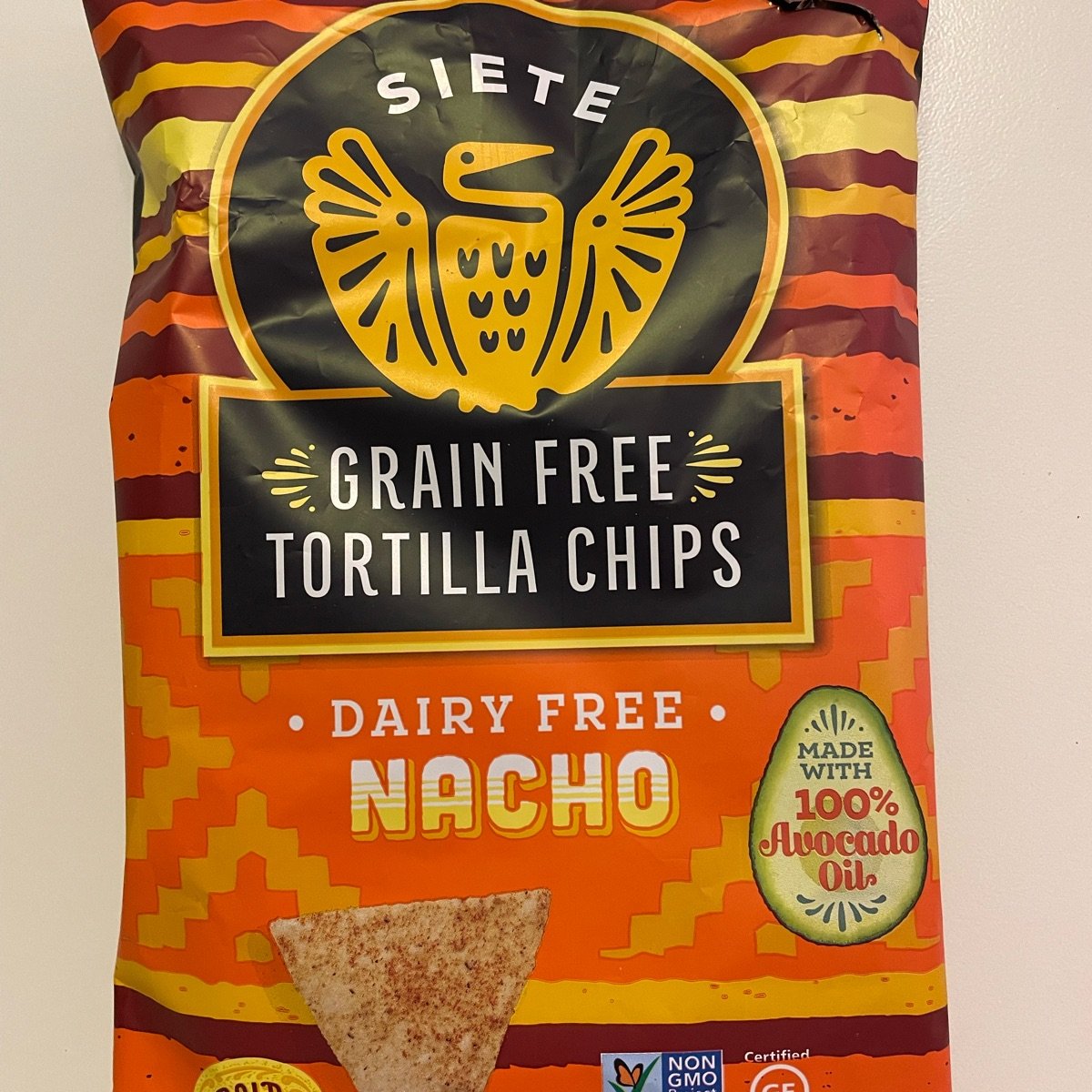 Grain Free Tirtilla Chips Nacho from Siete Family Foods - Vegan Product ...