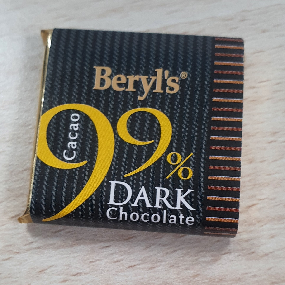 99% Dark Chocolate from Beryl's - Vegan Product Reviews & Ratings ...