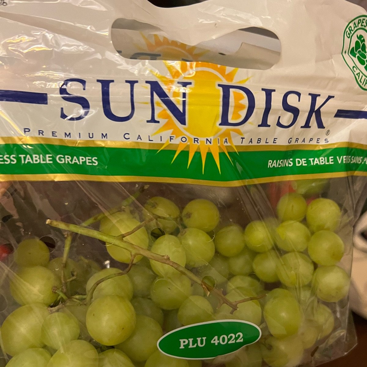 green table grapes from Sun Disk - Vegan Product Reviews & Ratings ...