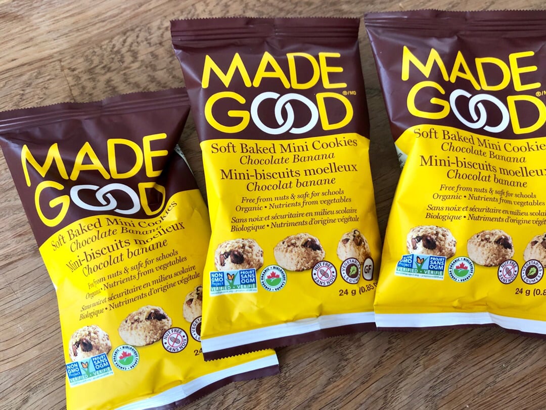 Made Good Made Good Soft Baked Mini Cookies - Chocolate Banana Reviews ...