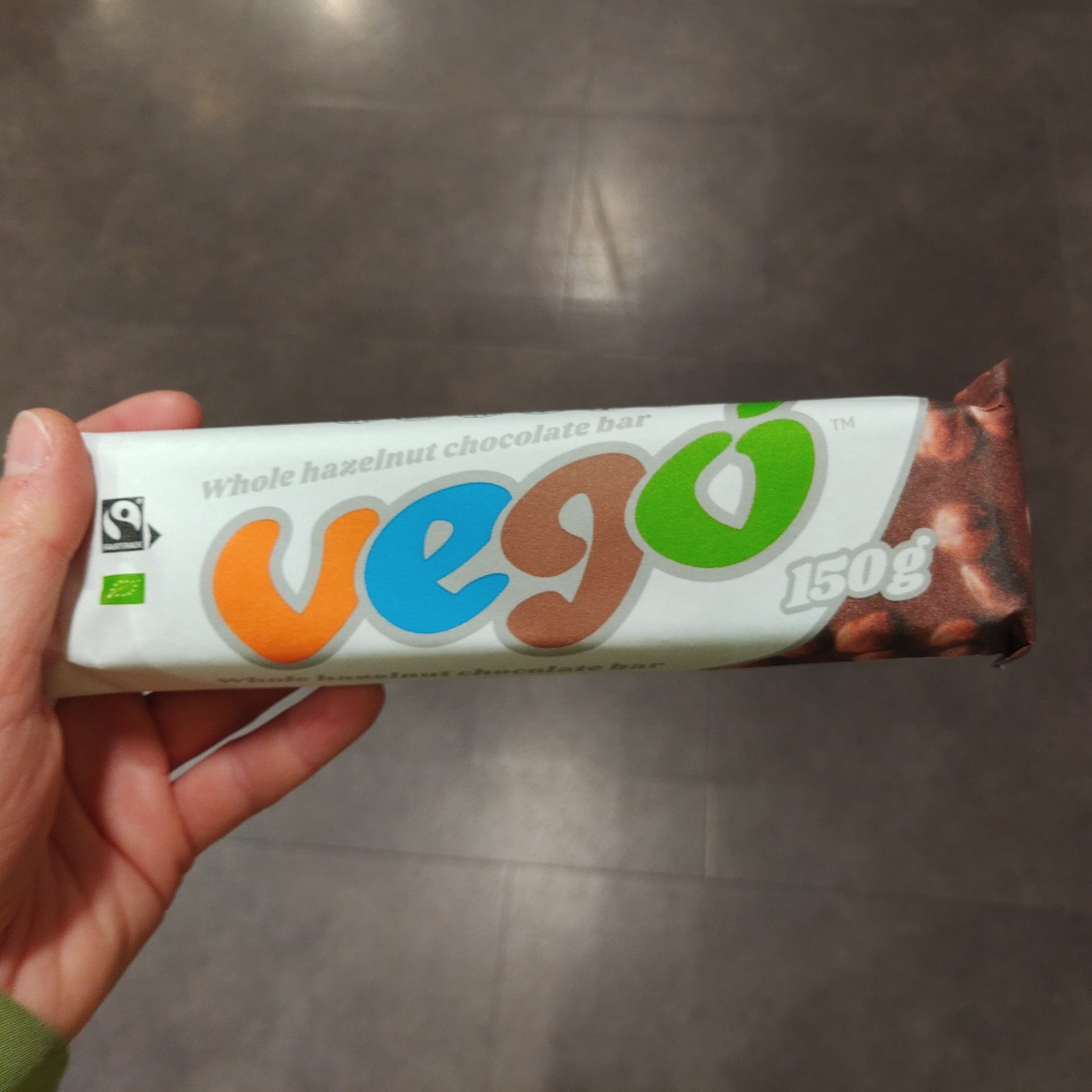 Vego Whole Hazelnut Chocolate Bar at Vego - Review by @saechsine | abillion