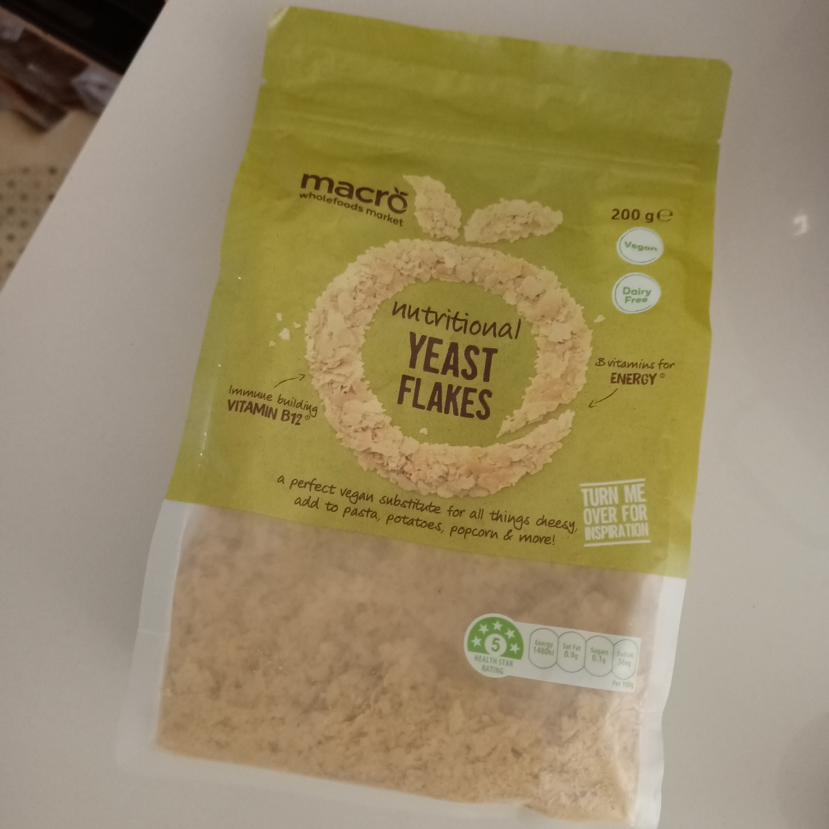 Nutritional Yeast Flakes from Macro Wholefoods Market - Vegan Product ...