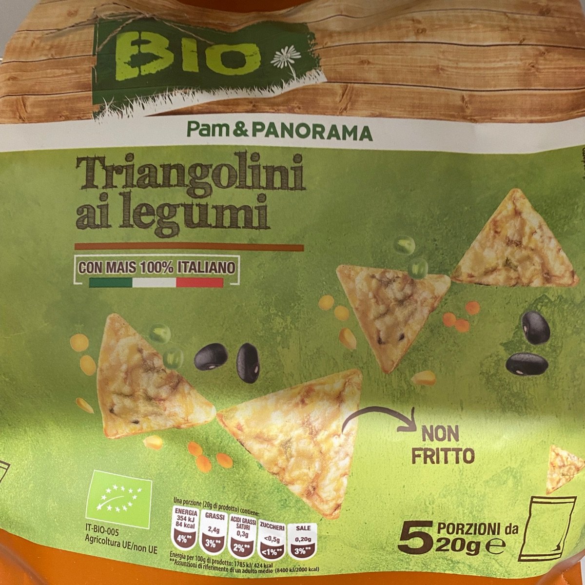 Triangolini ai legumi from Pam E Panorama Bio - Vegan Product Reviews ...