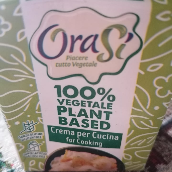 OraSí 100% plant based Crema per cucinare Review | abillion