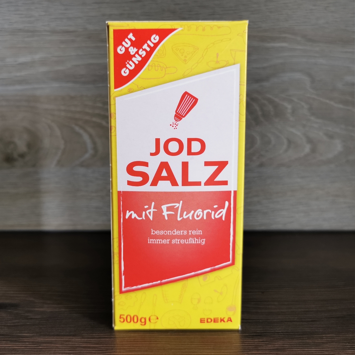 Jod Salz mit Fluorid from Gut & Günstig - Vegan Product Reviews ...