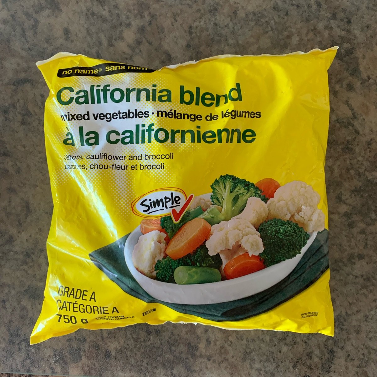 California Blend Mixed Vegetables from No Name Sans Nom - Vegan Product ...