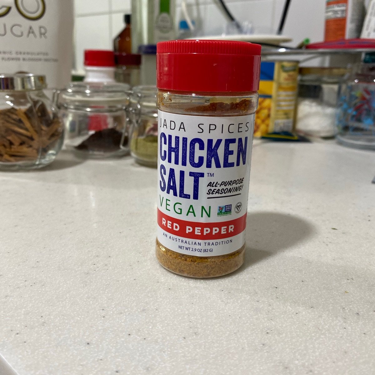Chicken Salt Red Pepper from Jada spices - Vegan Product Reviews ...