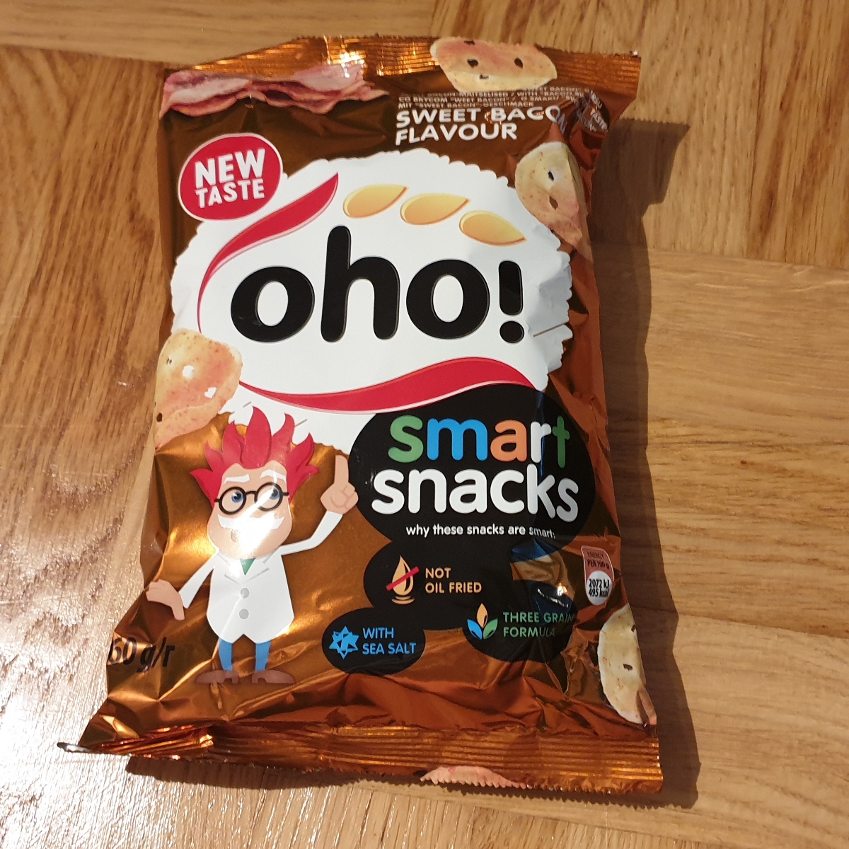 Smart Snacks with Sweet bacon flavour from Oho! - Vegan Product Reviews ...