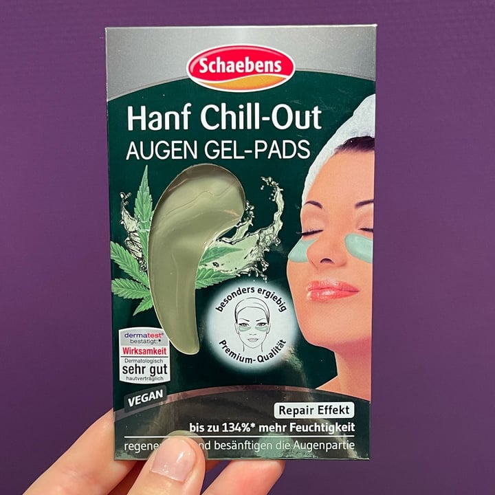 Schaebens Hanf Chill-Out Augen Gel-Pads Review | abillion
