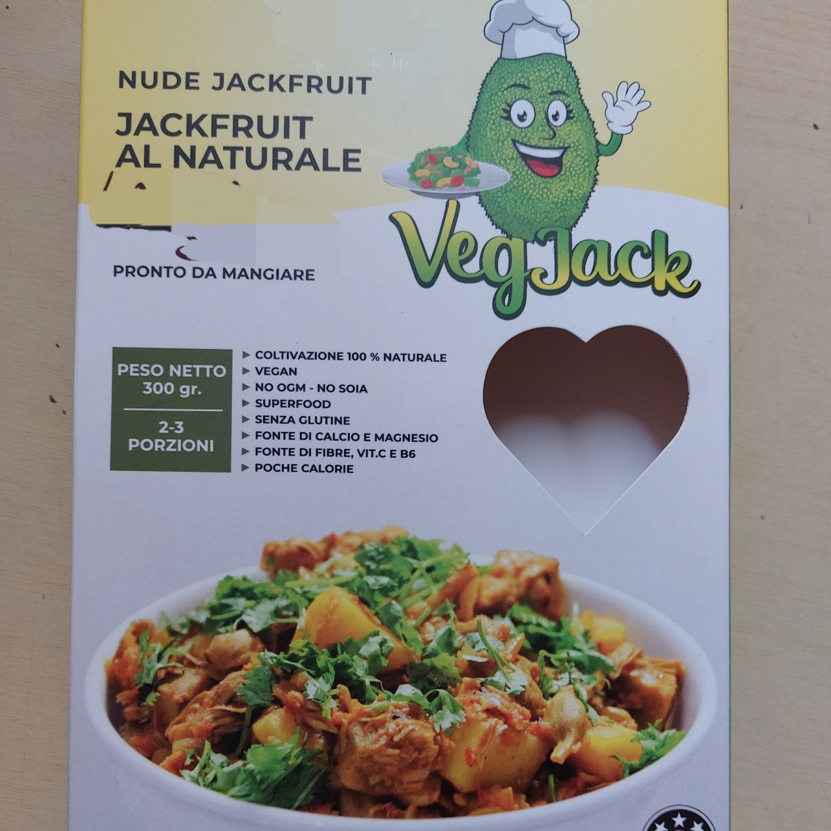Jack fruit al naturale from Veg jack - Vegan Product Reviews & Ratings ...
