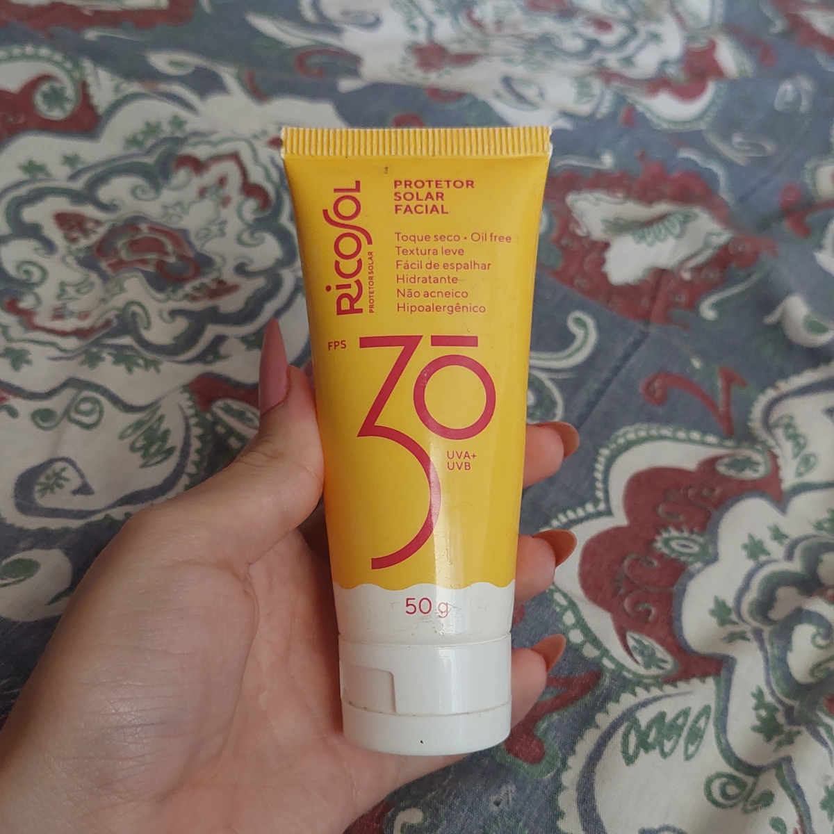 Protetor Solar Facial FPS 30 at Rico sol - Review by @luvmafe | abillion