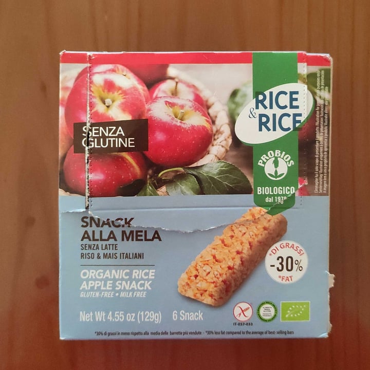 La Via Del Grano Snack alla Mela Review | abillion