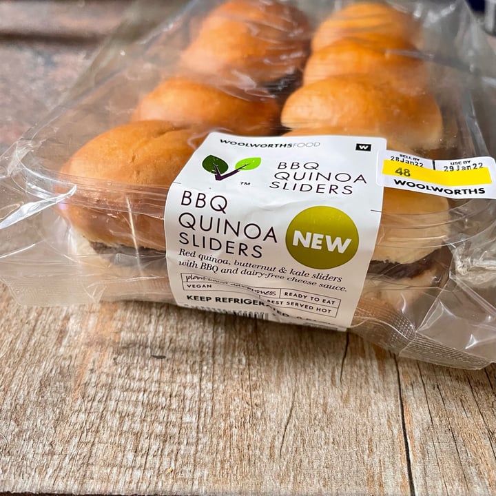 Woolworths Food Bbq quinoa sliders Review | abillion