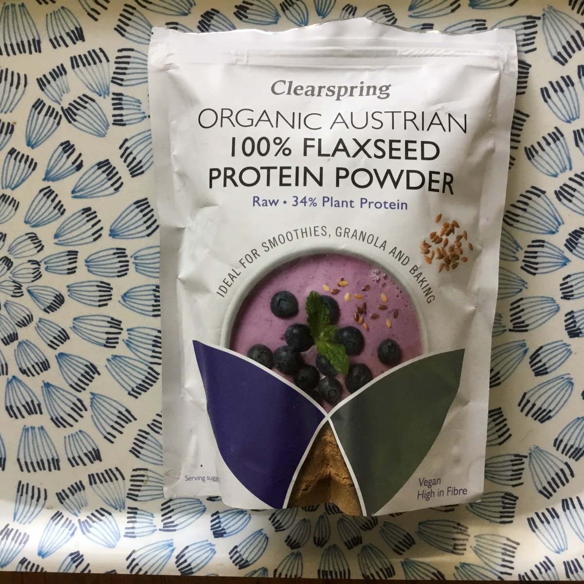 100% Flaxseeds Protein Powder from Clearspring - Vegan Product Reviews ...