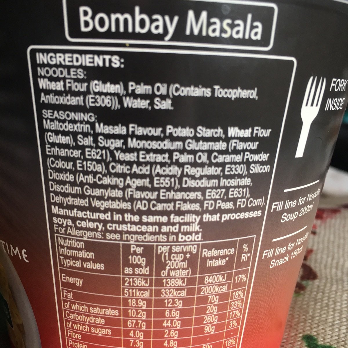 Go Noodles Bombay Masala from Ko-Lee - Vegan Product Reviews & Ratings ...