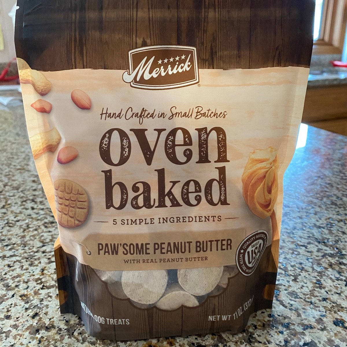 Oven Baked Paw’Some Peanut Butter from Merrick - Vegan Product Reviews ...