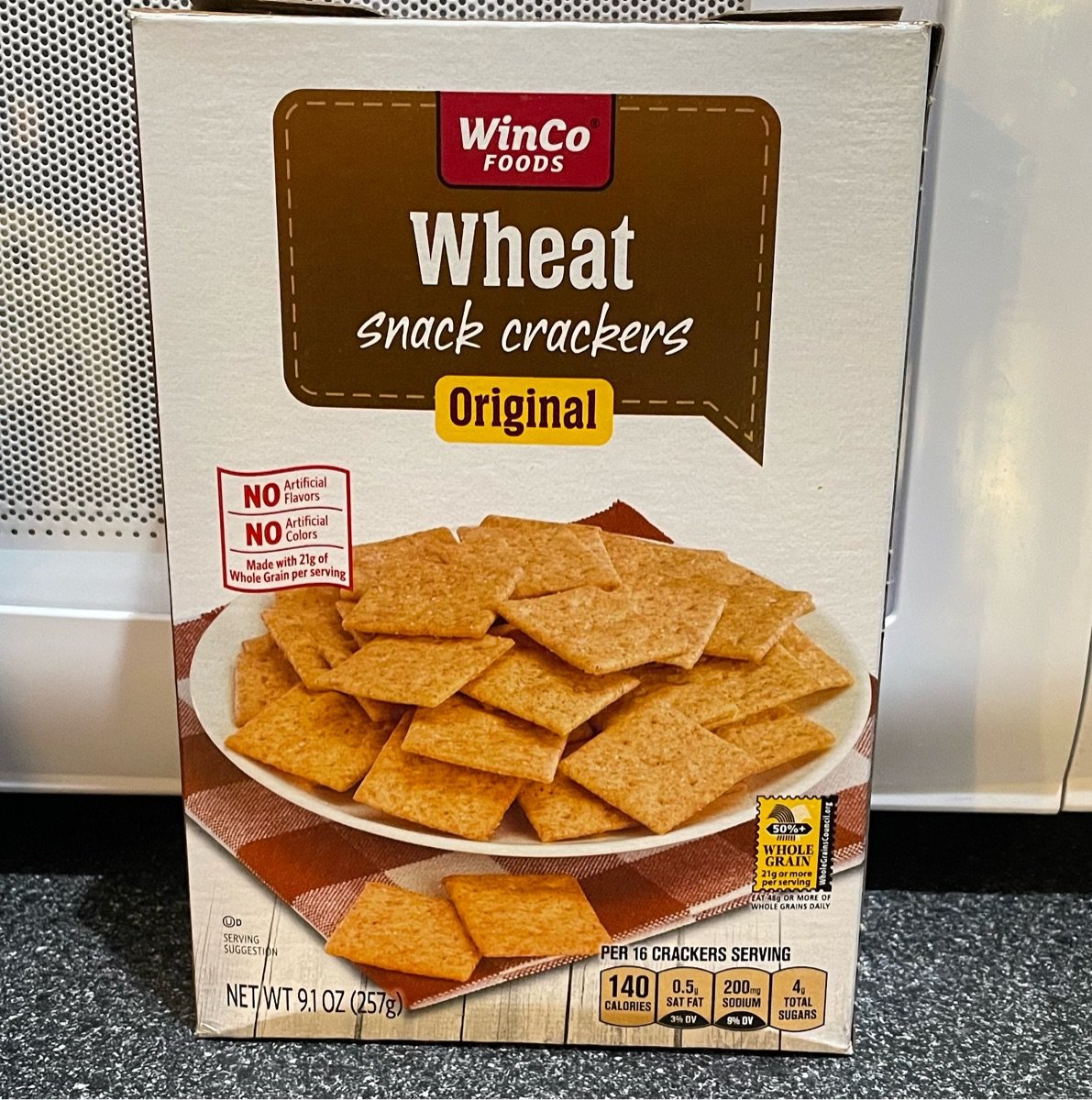 Wheat snack crackers from WinCo Foods - Vegan Product Reviews & Ratings ...