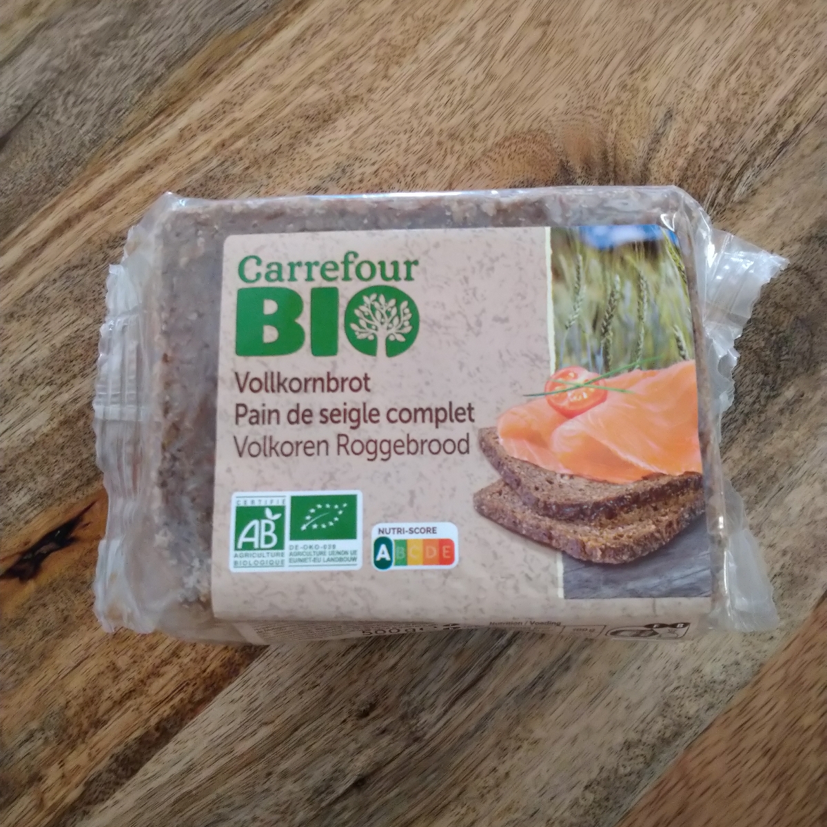 Pain de seigle complete from Carrefour Bio - Vegan Product Reviews ...