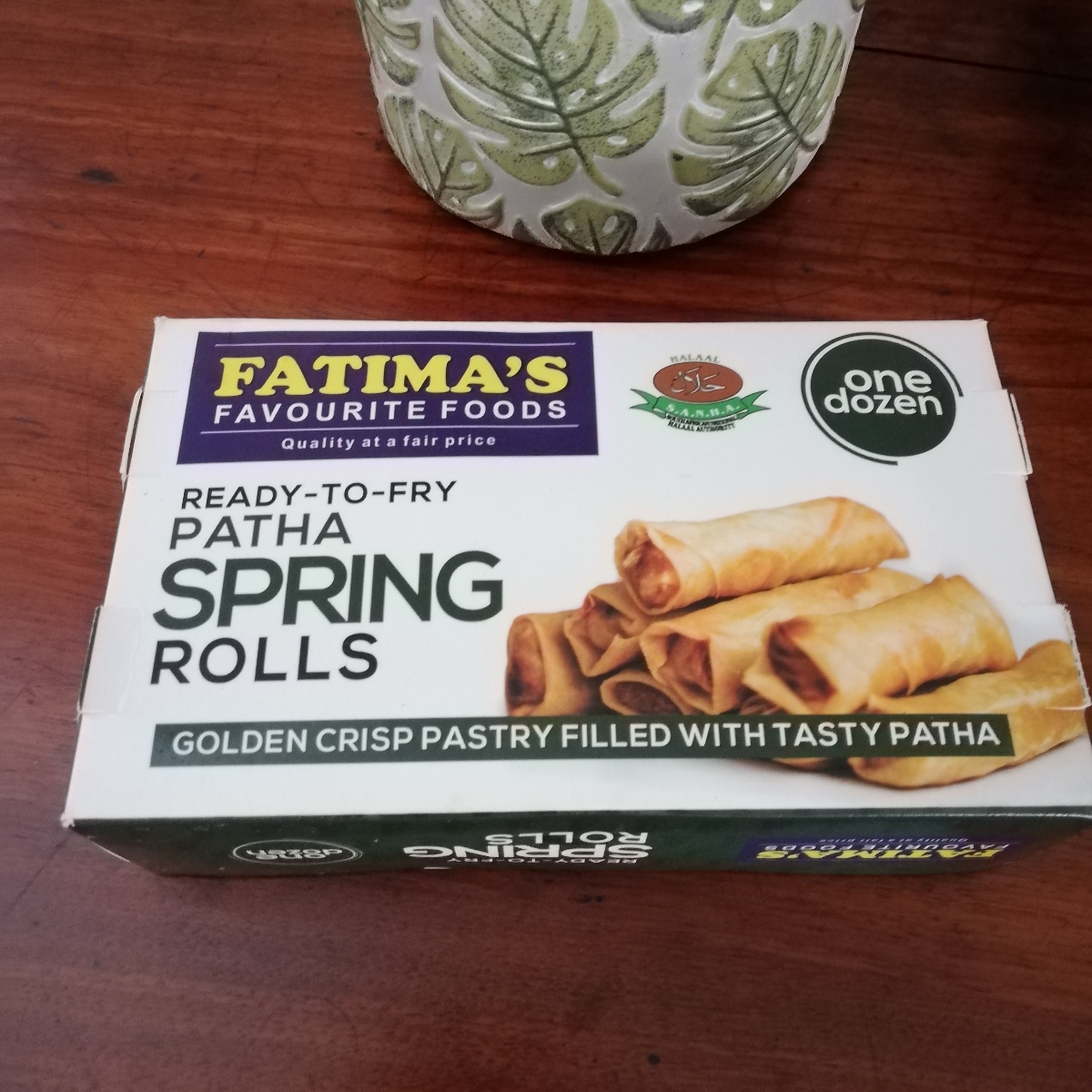 Patha Spring Rolls from Fatima’s Favorite Food - Vegan Product Reviews ...