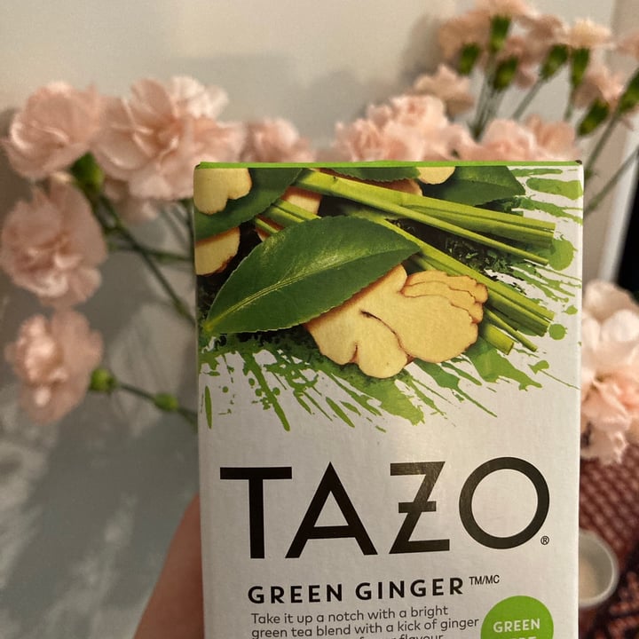 Tazo Green ginger Tea Review | abillion