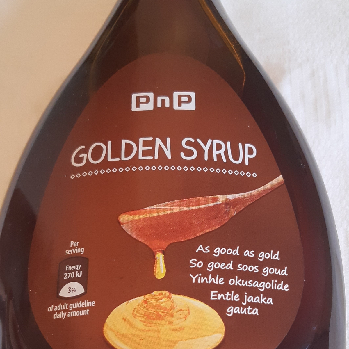 Pnp golden syrup from Pick n Pay - Vegan Product Reviews & Ratings ...