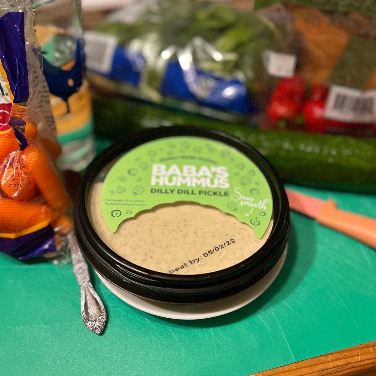 Dilly Dill Pickle from Baba's hummus - Vegan Product Reviews & Ratings ...