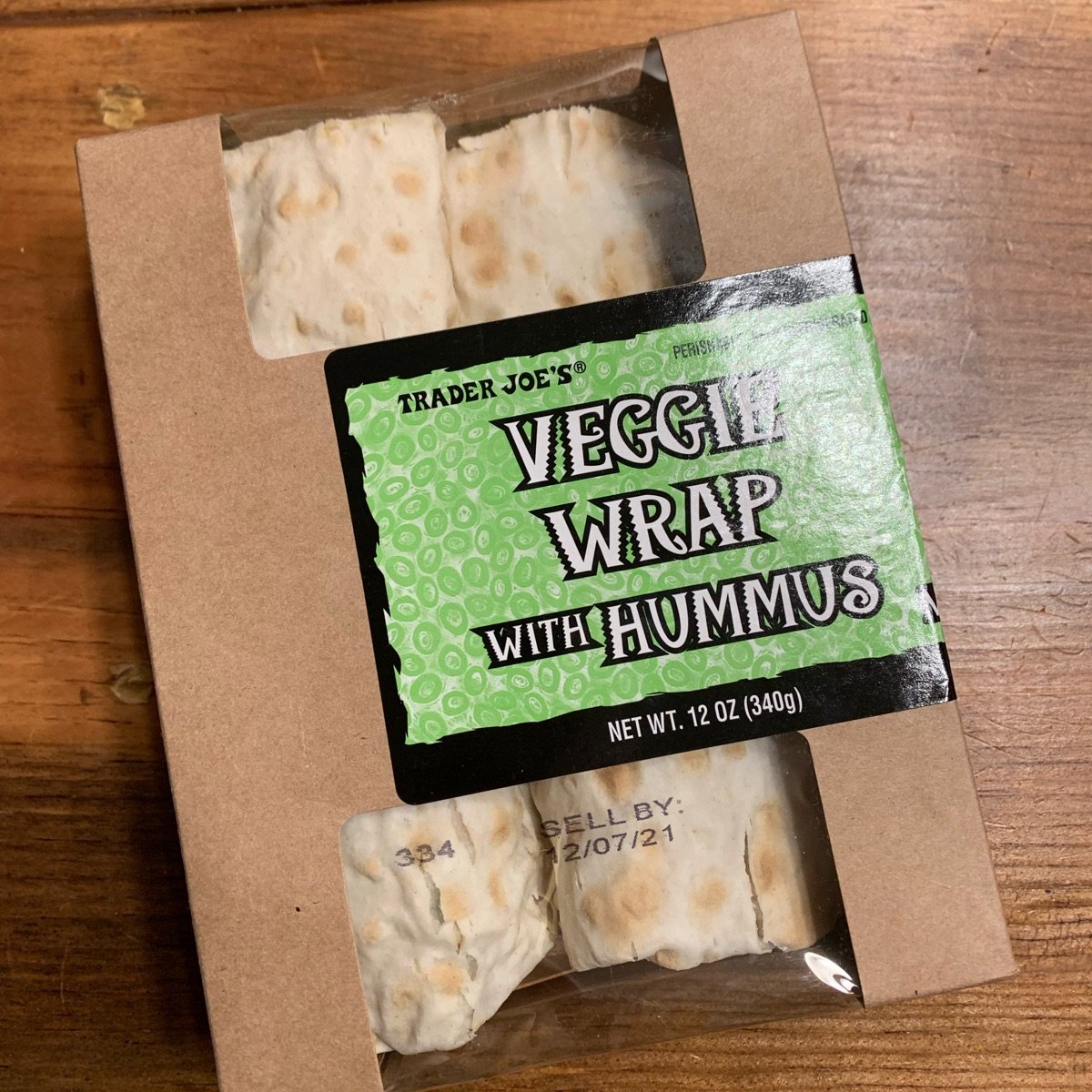 Trader Joe's Veggie Wrap with Hummus Reviews | abillion
