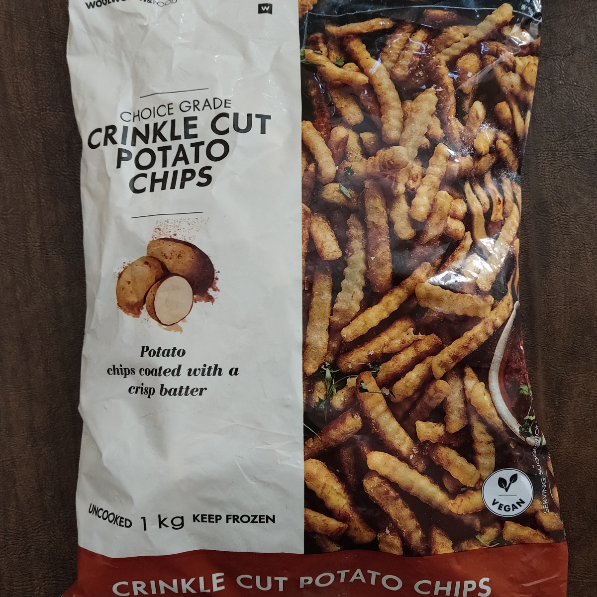 Woolworths Food crinkle cut potato chips Reviews | abillion