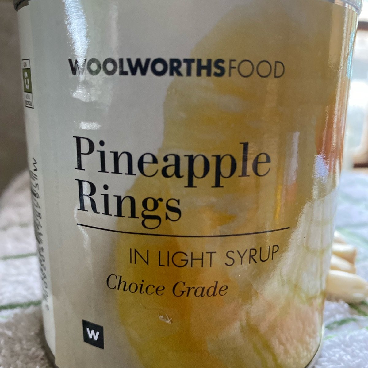 Pineapple Rings in Light Syrup from Woolworths Food - Vegan Product ...