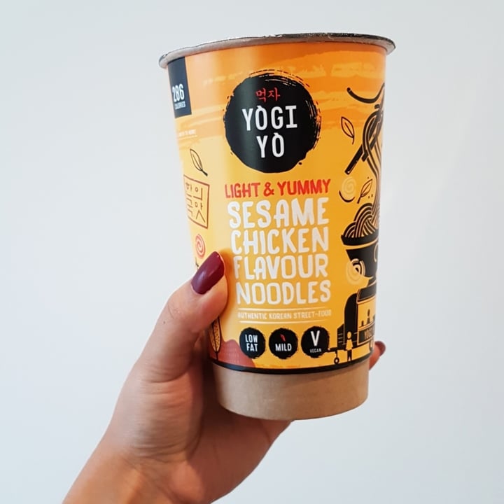 Yogi Yo Sesame Chicken Flavour noodles Review | abillion