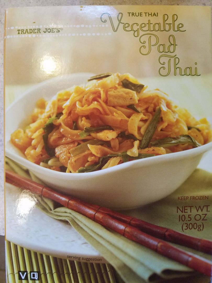 True Thai Vegetable pad thai from Trader Joe's - Vegan Product Reviews ...