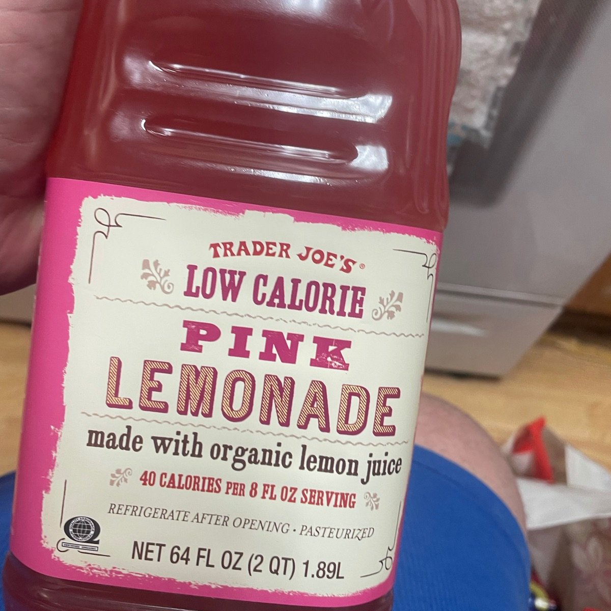 Low calorie pink lemonade from Trader Joe's - Vegan Product Reviews ...