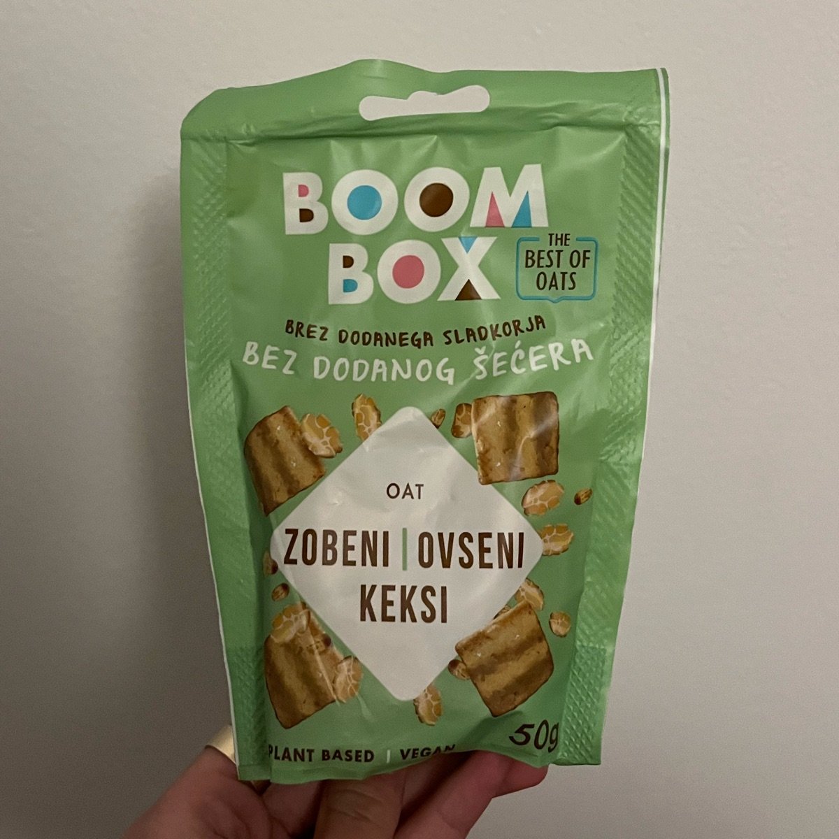 oat cookies from BOOM BOX - Vegan Product Reviews & Ratings | abillion