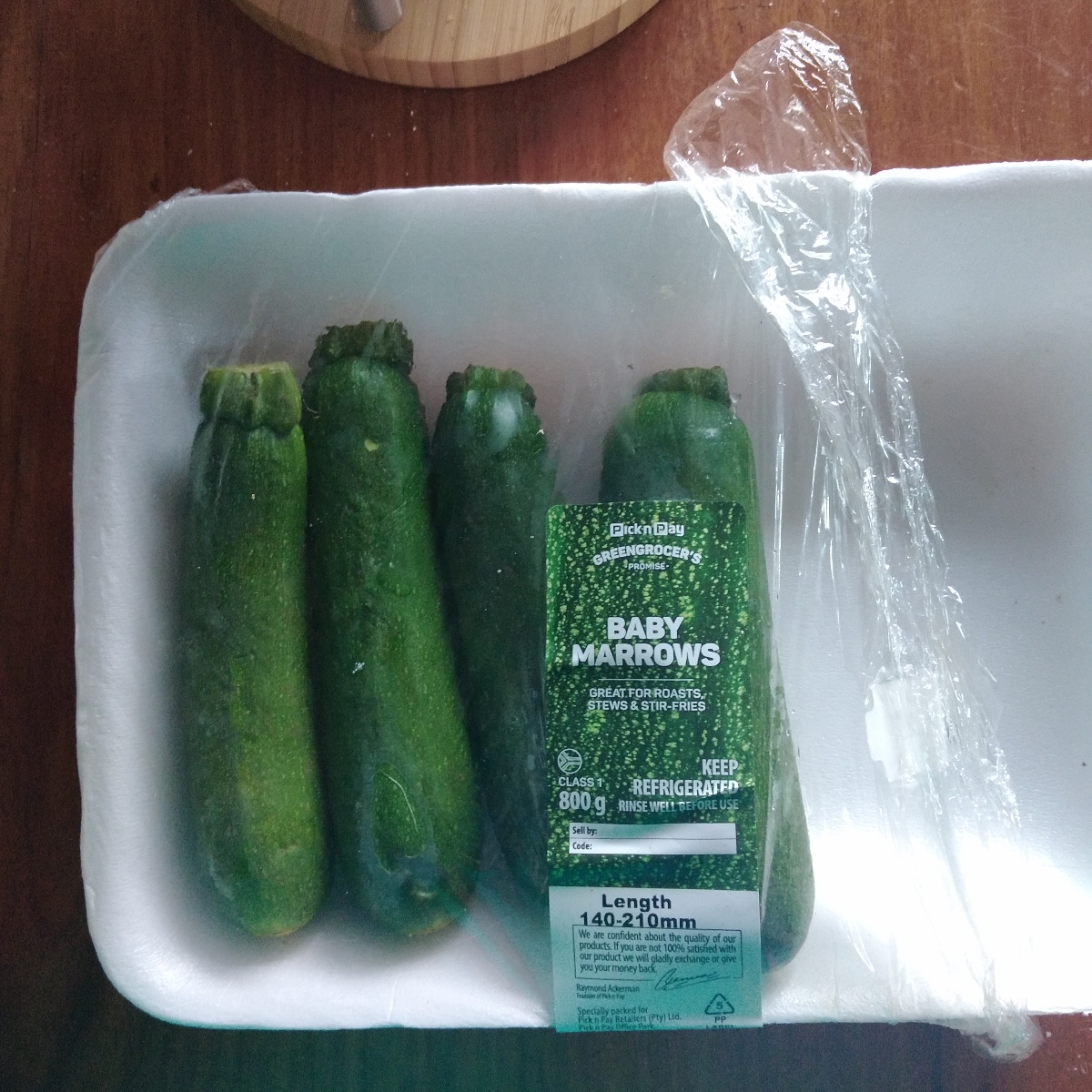 Baby Marrows from Pick n Pay - Vegan Product Reviews & Ratings | abillion