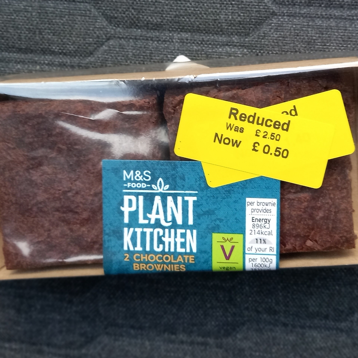 Chocolate Brownies from Plant Kitchen (M&S) - Vegan Product Reviews ...