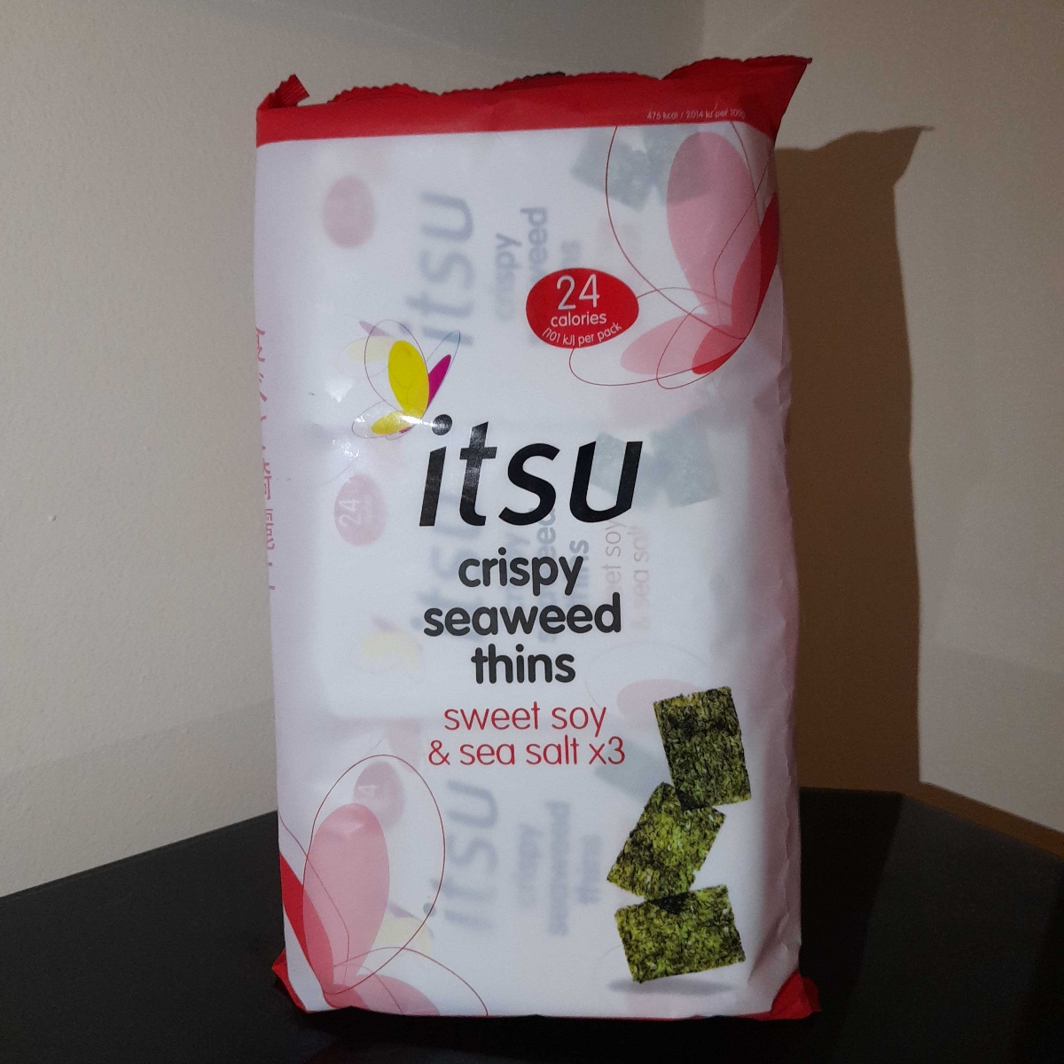 crispy seeweed thins sweet soy & sea salt x3 from itsu - Vegan Product ...