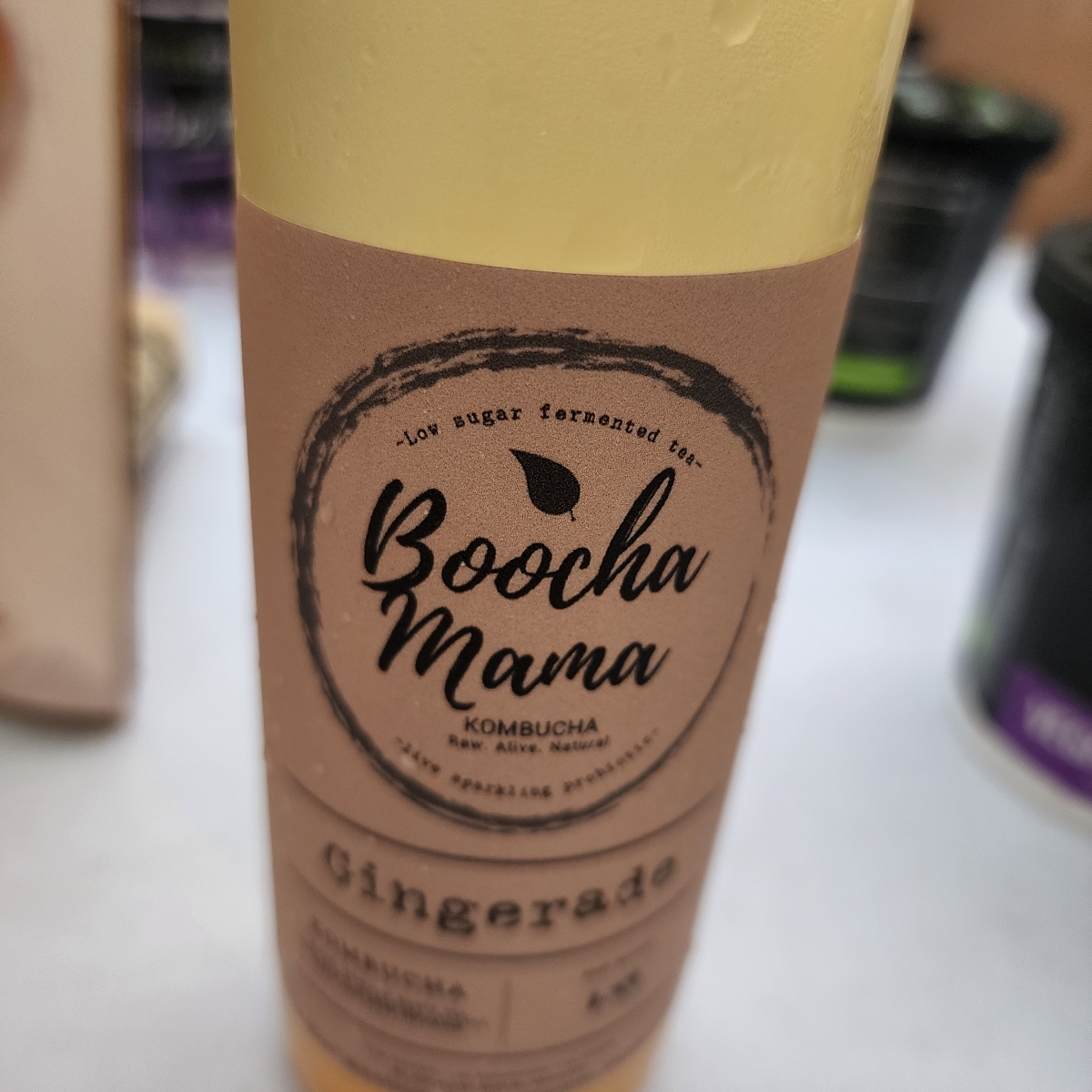 Gingerade Kombucha from boocha mama - Vegan Product Reviews & Ratings ...
