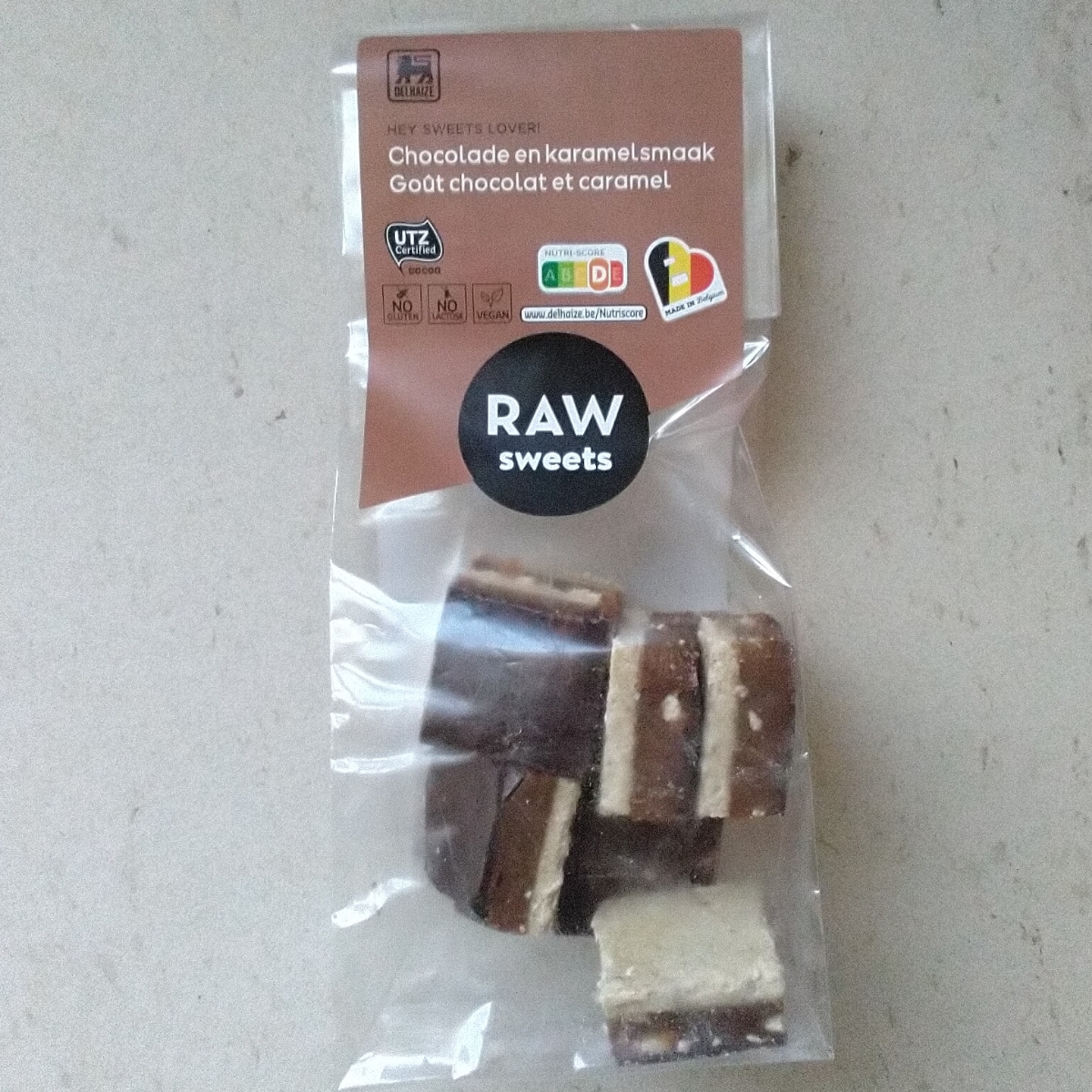 RAW Sweets from Delhaize - Vegan Product Reviews & Ratings | abillion