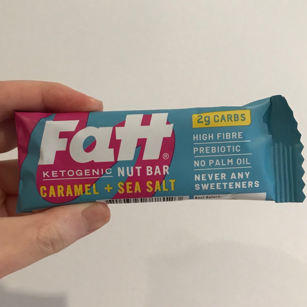 Caramel & Sea Salt Bar from FattBar - Vegan Product Reviews & Ratings ...