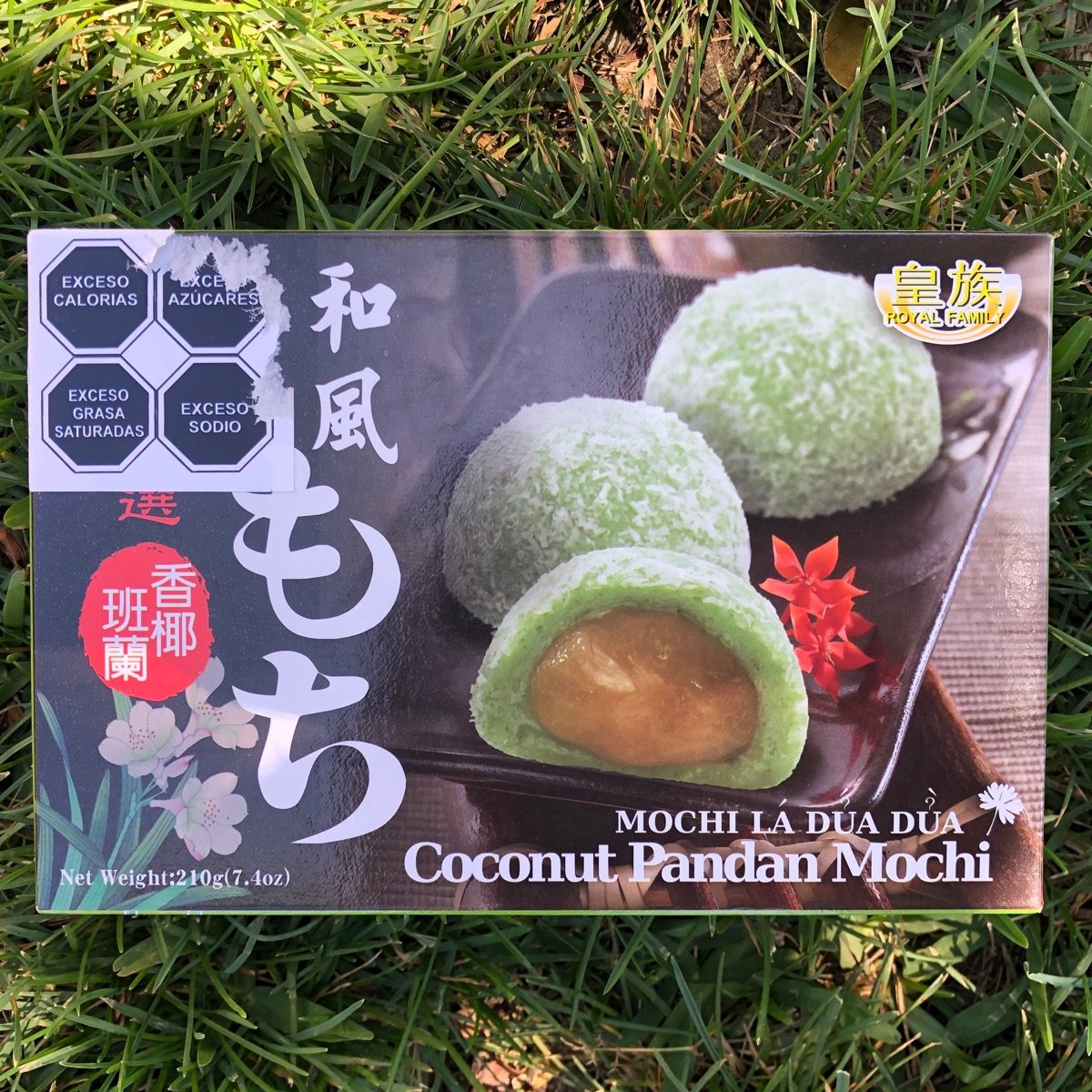 Coconut Pandan Mochi from Royal Family - Vegan Product Reviews ...
