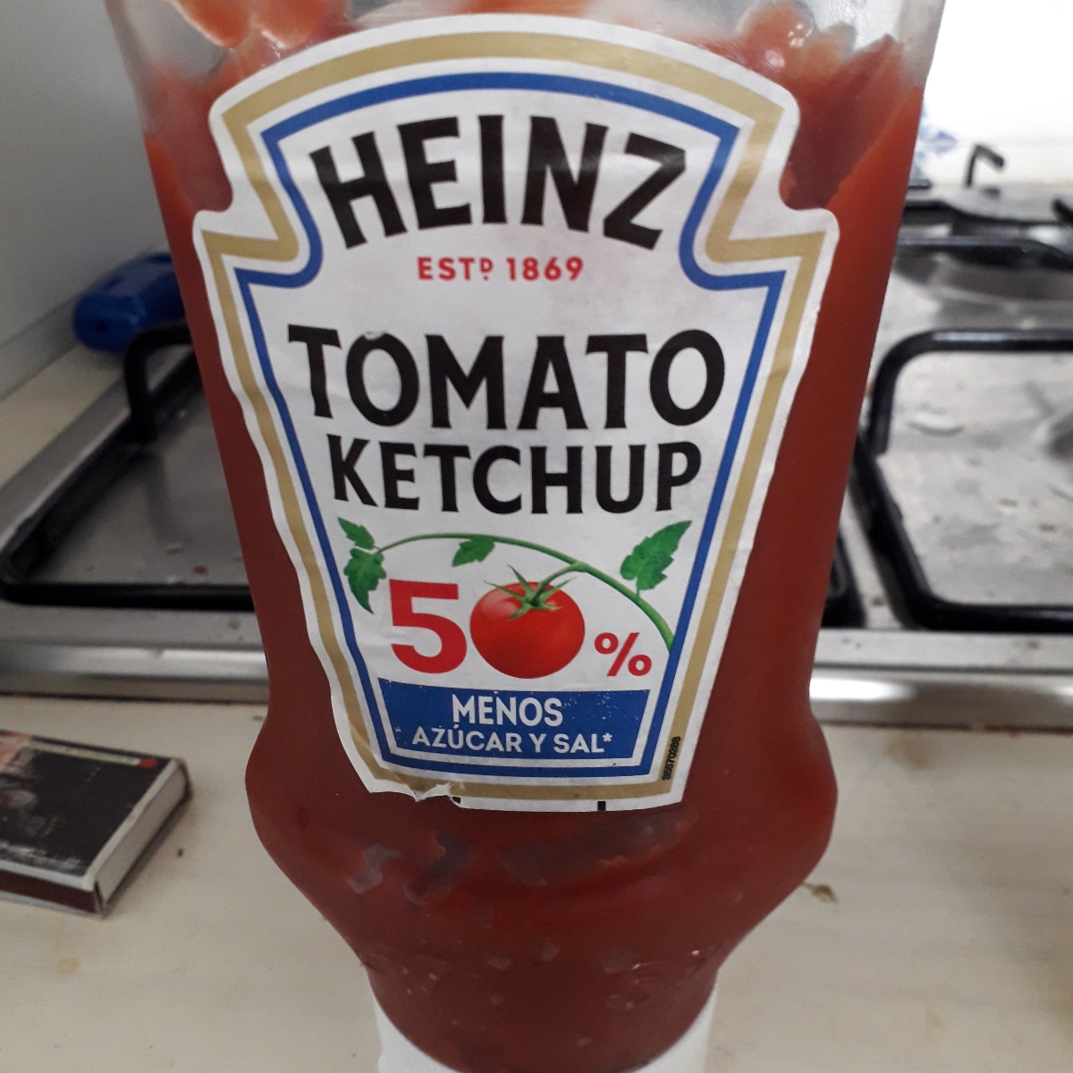 Ketchup 50% Less Sugar and salt from Heinz - Vegan Product Reviews ...