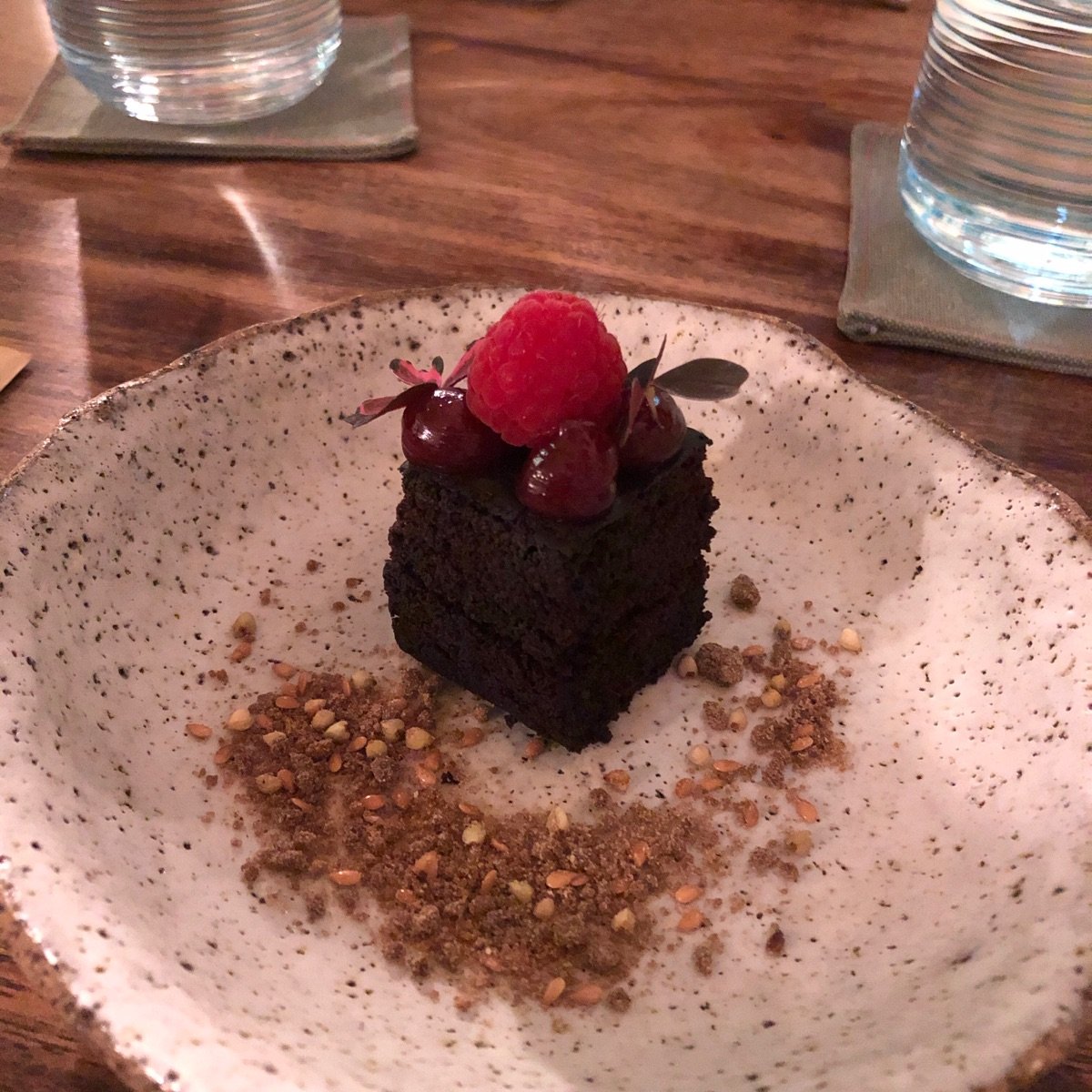 Teff Chocolate Cake at Morsels, Singapore - Vegan Dish Reviews ...