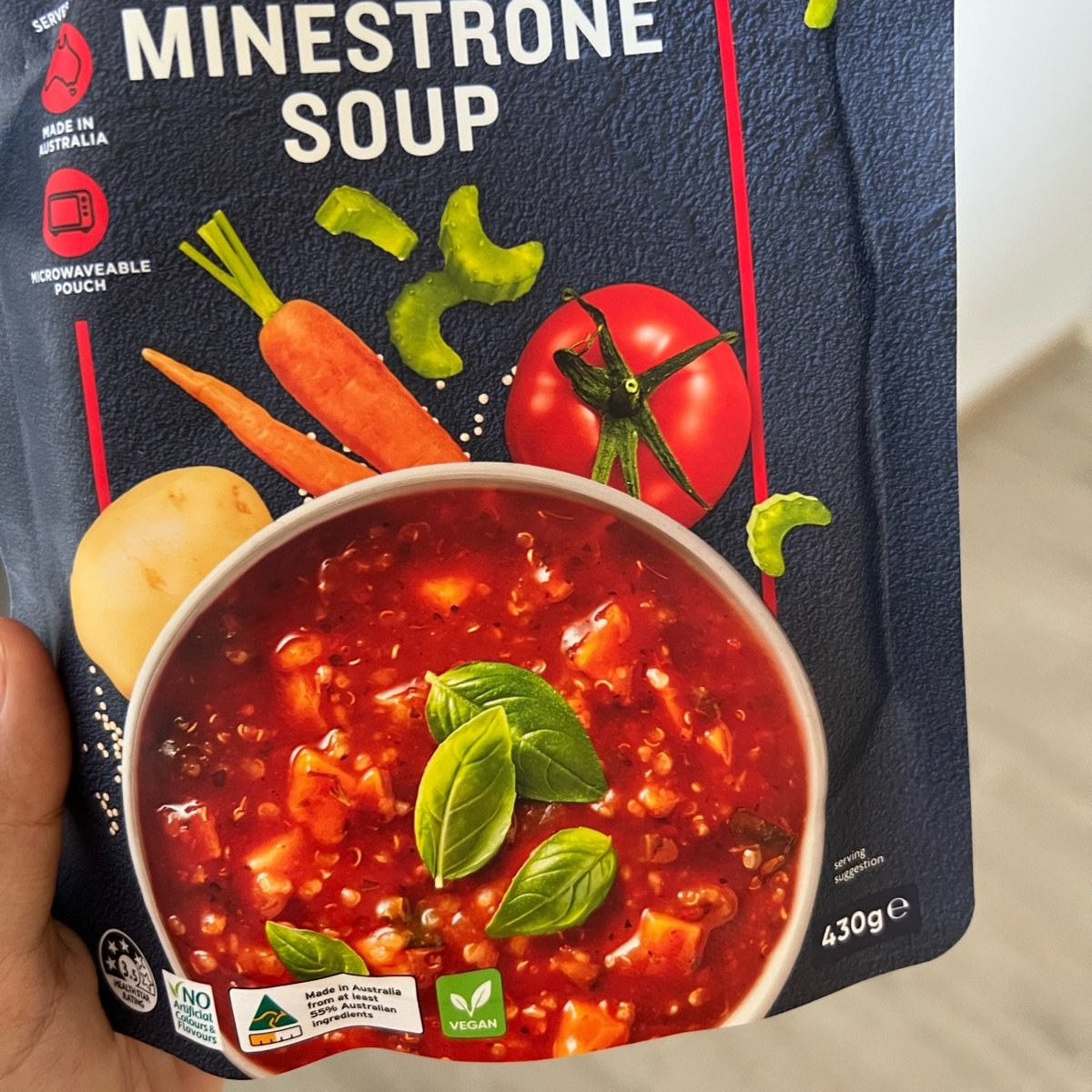 minestrone Soup from Coles - Vegan Product Reviews & Ratings | abillion