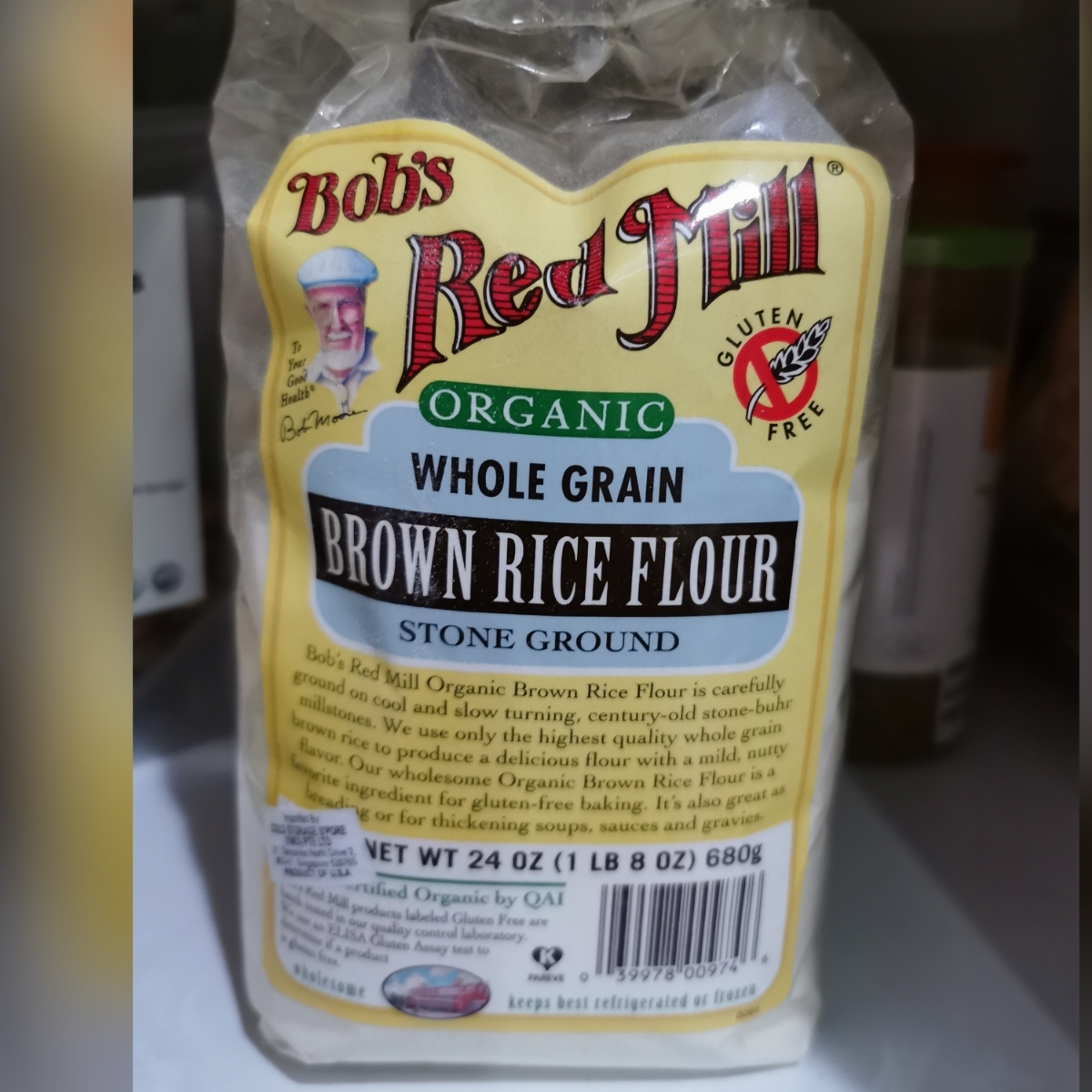 Organic Brown Rice Flour from Bob's Red Mill - Vegan Product Reviews ...