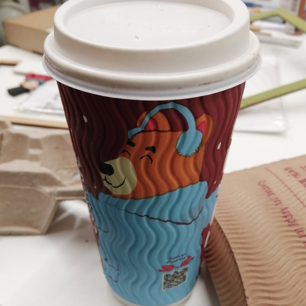 Soya gingerbread latte from Costa Coffee - Vegan Product Reviews ...