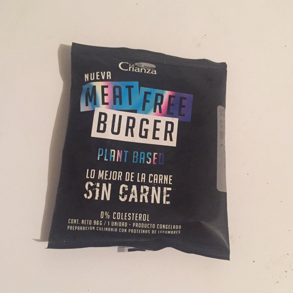 Meet free burguer from La Crianza - Vegan Product Reviews & Ratings ...