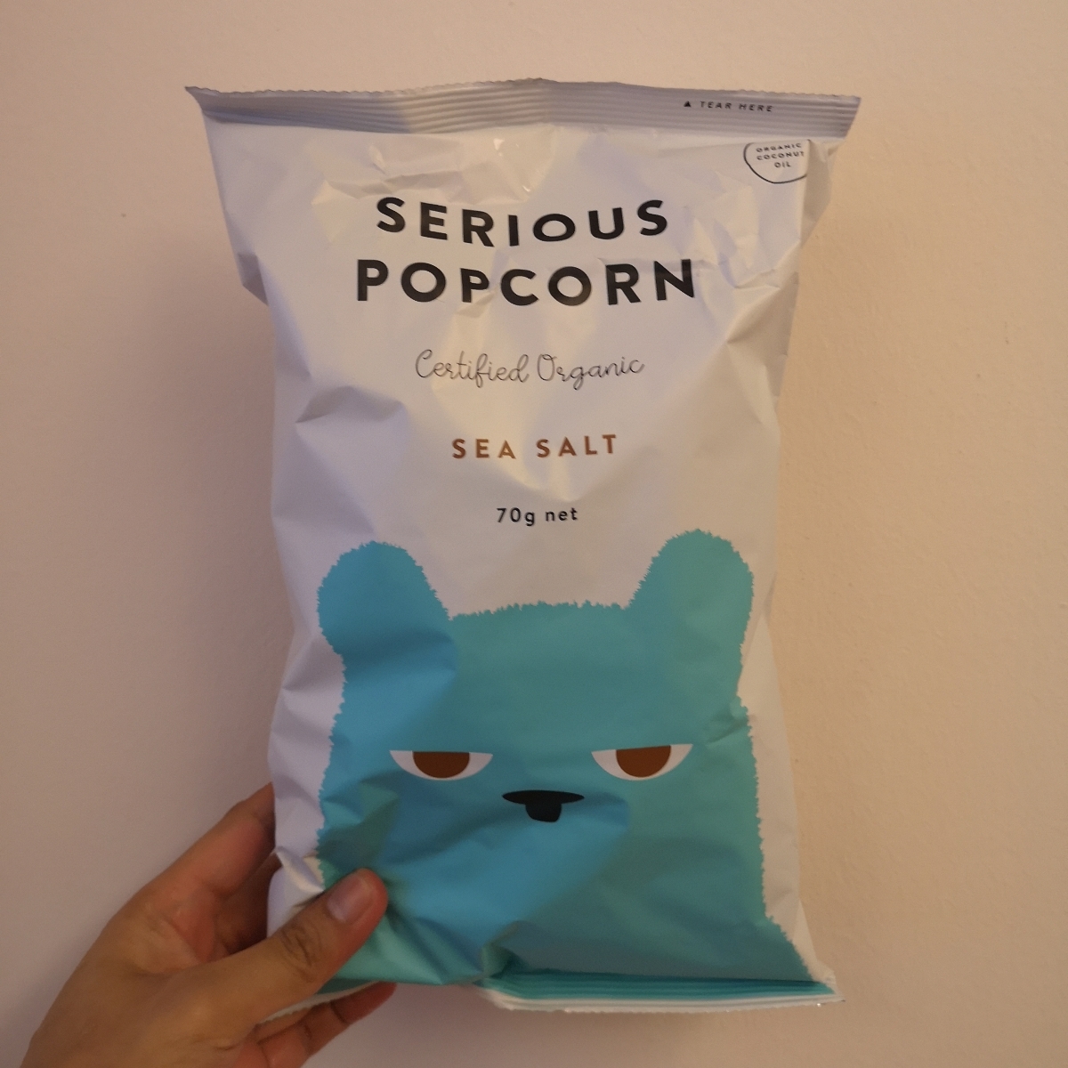 Serious Popcorn: Sea Salt from Serious Food Co. - Vegan Product Reviews ...