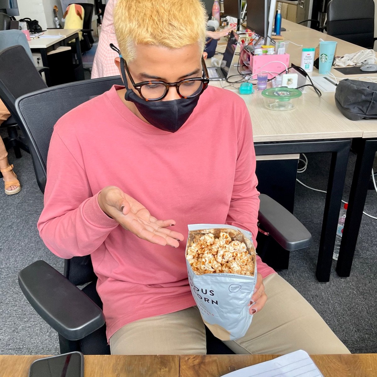 Peanut Butter & Almond Popcorn from Serious Food Co. - Vegan Product ...
